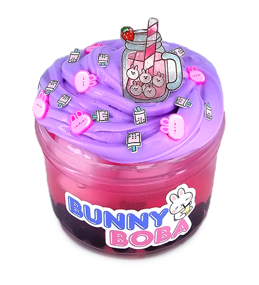 Bunny Boba – CinnaCrew Slimes